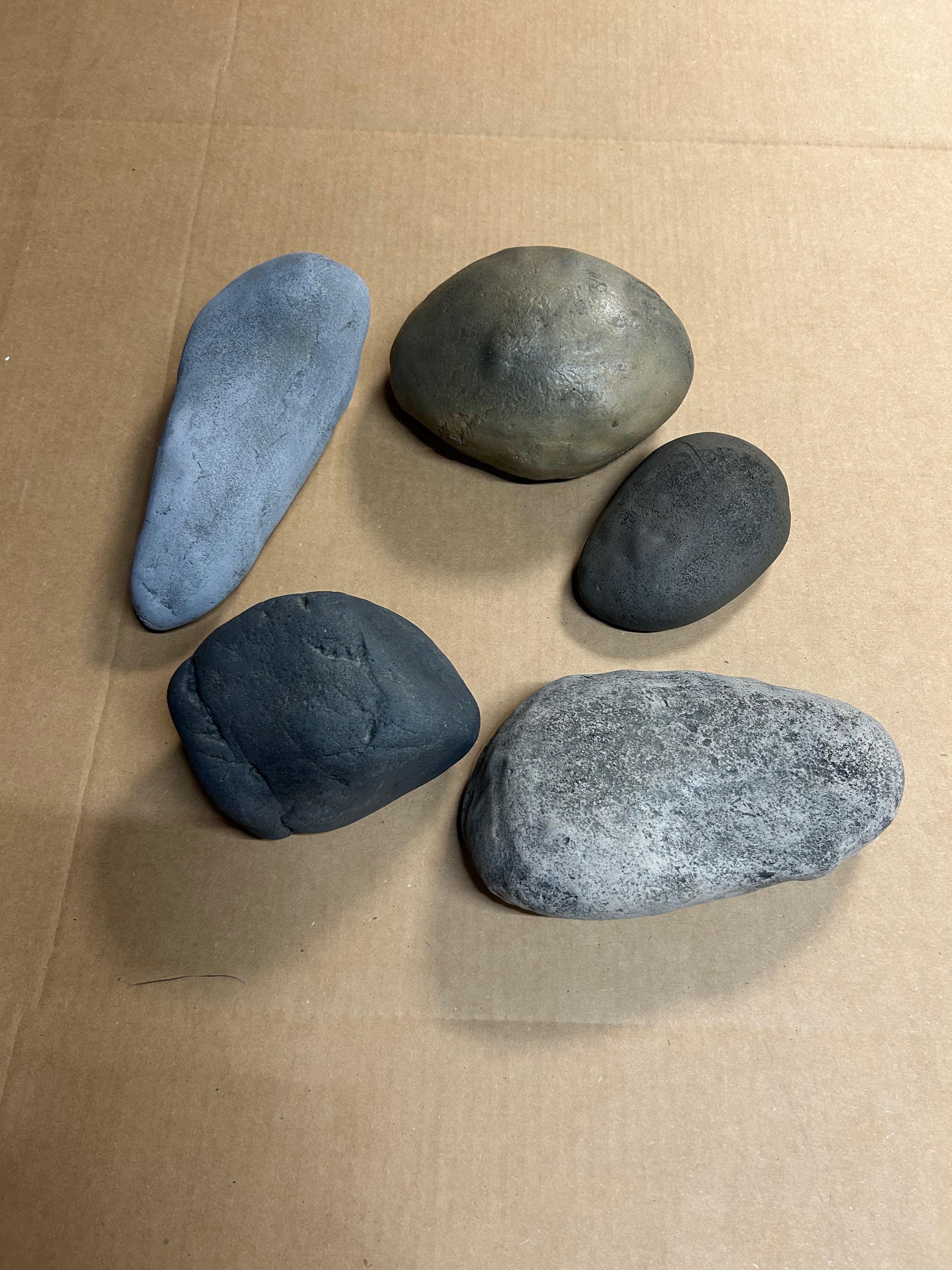 Five Rock Bundle – Pinnacle Driftwood Taxidermy Supplies